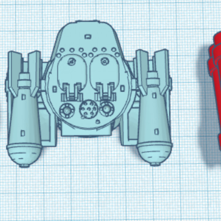3D Printable BT-7 40K by Joshua Butler