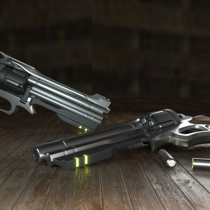 3D Printable Revolver by PrintCrafts