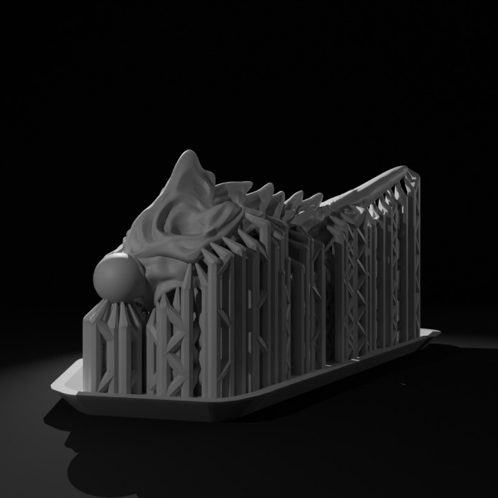 3D Printable XENOPOD ALIEN DINO PRINTABLE 32MM FIGURE SAMPLE by Maciej ...