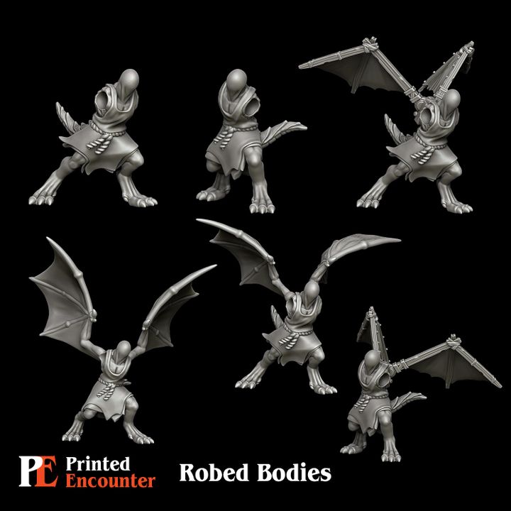 3D Printable Modular Kobold by Printed Encounter