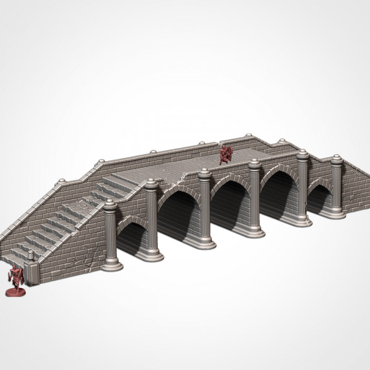3D Printable MEDIEVAL BRIDGES by Txarli Factory