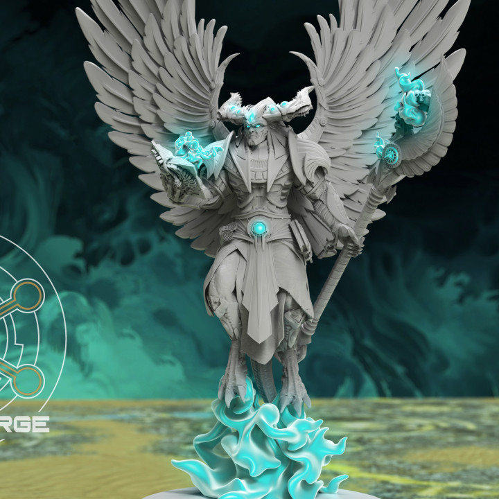 3D Printable Archdemon of Aegyptus by Atlan Forge