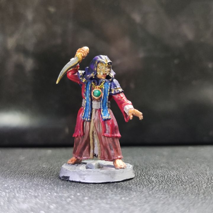 3D Print of Yellow Cultist 3 - The Cult of the Unspeakable One by hunter714