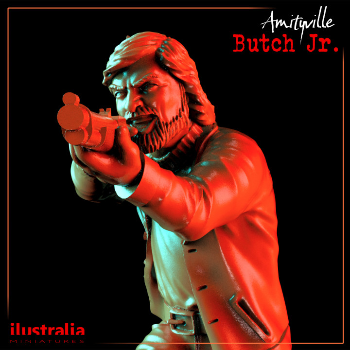 3D Printable Butch Jr. by ilustralia miniatures