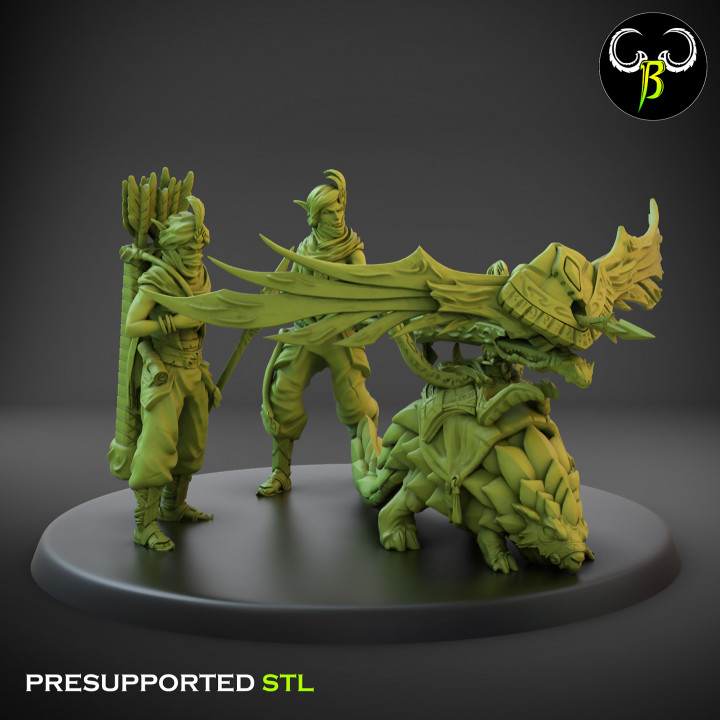 3D Printable Sand Shard Thrower by ClayBeastCreation