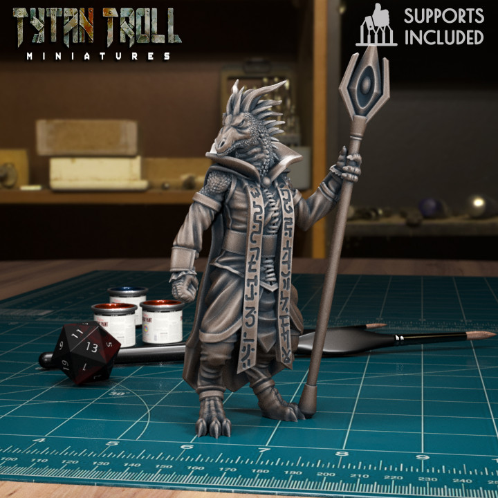 3D Printable DnD Heroes Mages Bundle [Pre-Supported] by TytanTroll ...