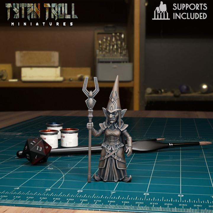 3D Printable DnD Heroes Mages Bundle [Pre-Supported] by TytanTroll ...