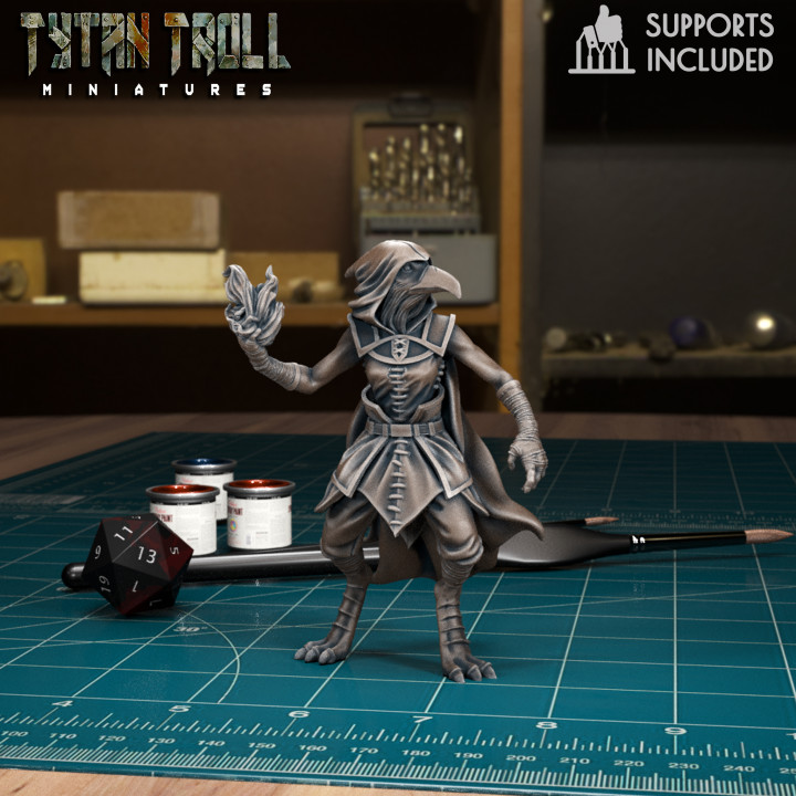 3D Printable DnD Heroes Mages Bundle [Pre-Supported] by TytanTroll ...