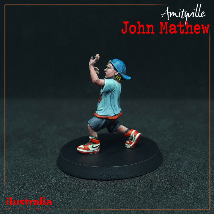 3D Printable John Mathew by ilustralia miniatures
