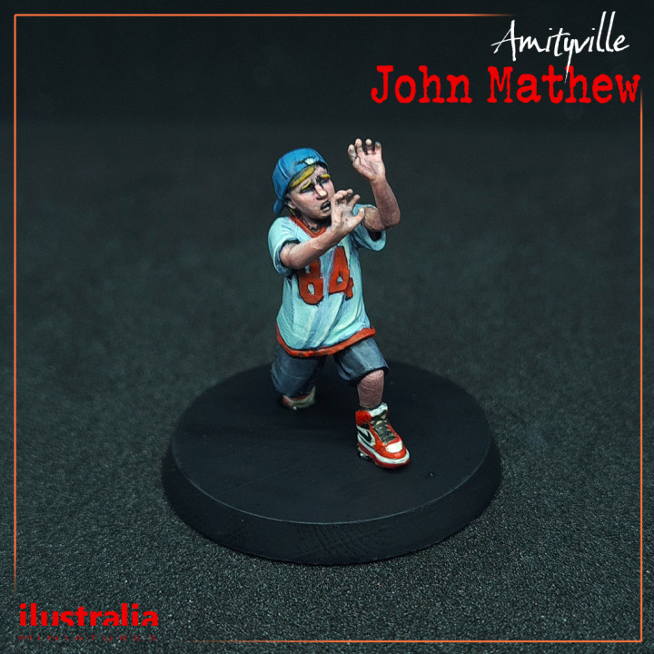 3D Printable John Mathew by ilustralia miniatures