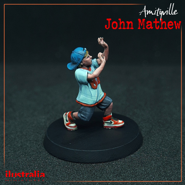 3D Printable John Mathew by ilustralia miniatures