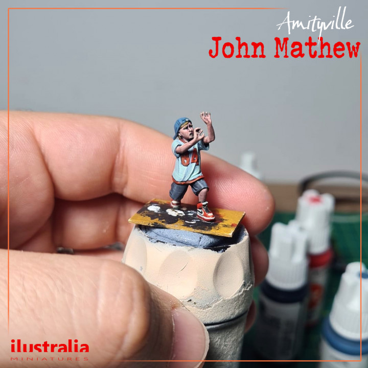 3D Printable John Mathew by ilustralia miniatures