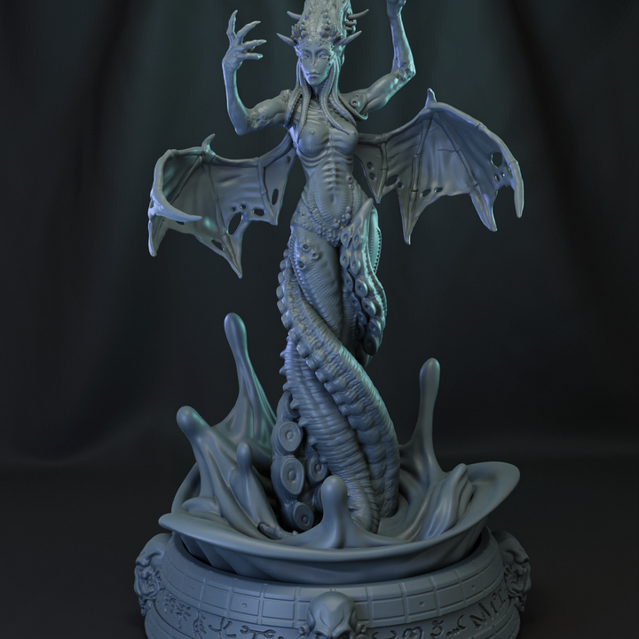 3D Printable Cthylla 32 and 75 by Dungeons & Maidens