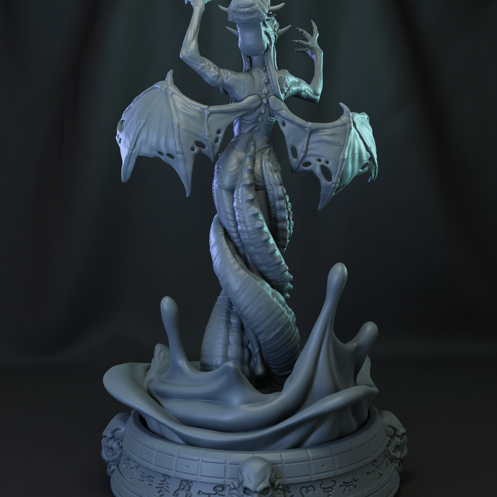 3D Printable Cthylla 32 and 75 by Dungeons & Maidens