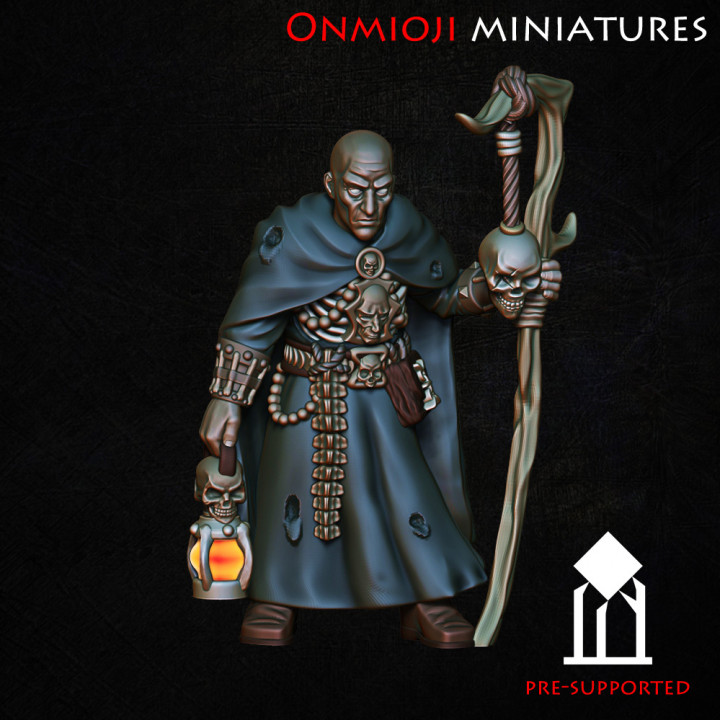 3D Printable Necromancer by Stanislav Kuznetsov