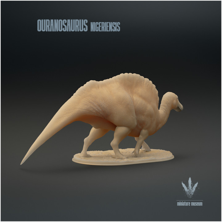 3D Printable Ouranosaurus nigeriensis : The Brave Lizard by Miniature ...