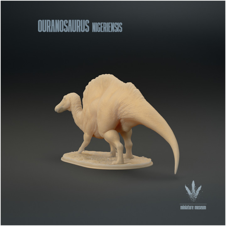 3D Printable Ouranosaurus nigeriensis : The Brave Lizard by Miniature ...