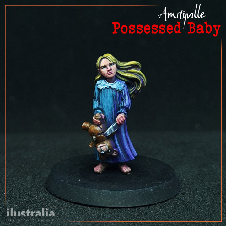3D Printable Possessed Baby by ilustralia miniatures