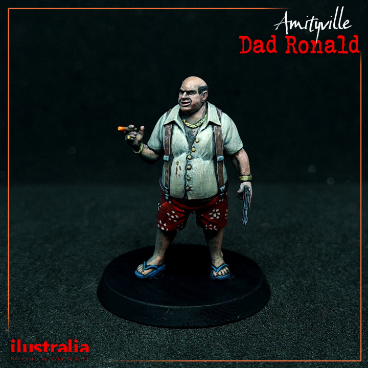 3D Printable Dad Ronald by ilustralia miniatures