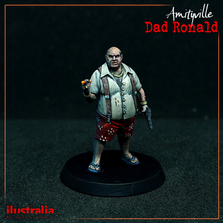 3D Printable Dad Ronald by ilustralia miniatures