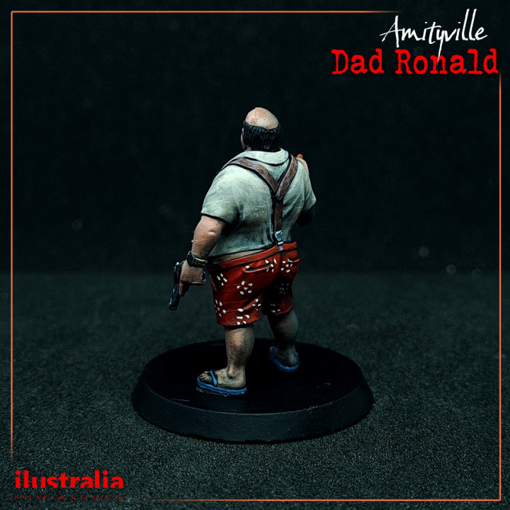 3D Printable Dad Ronald by ilustralia miniatures