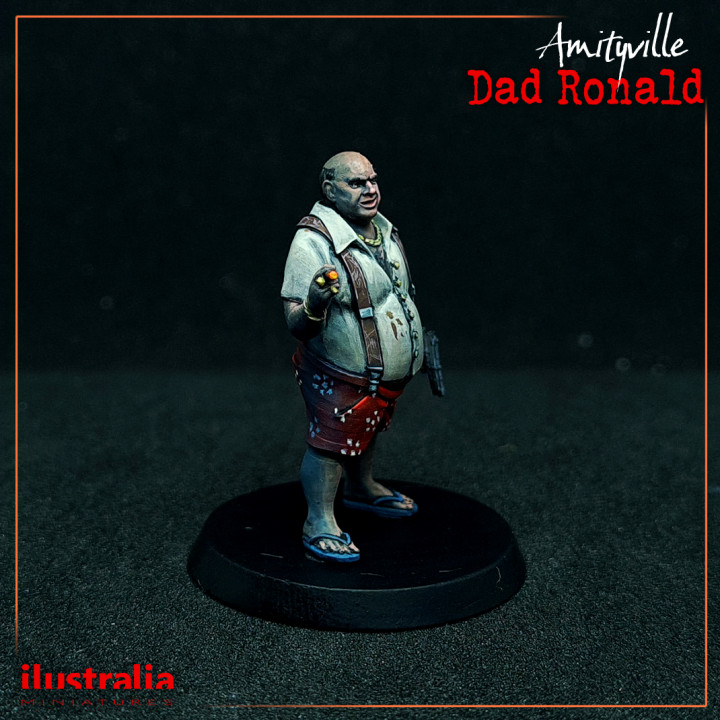 3D Printable Dad Ronald by ilustralia miniatures