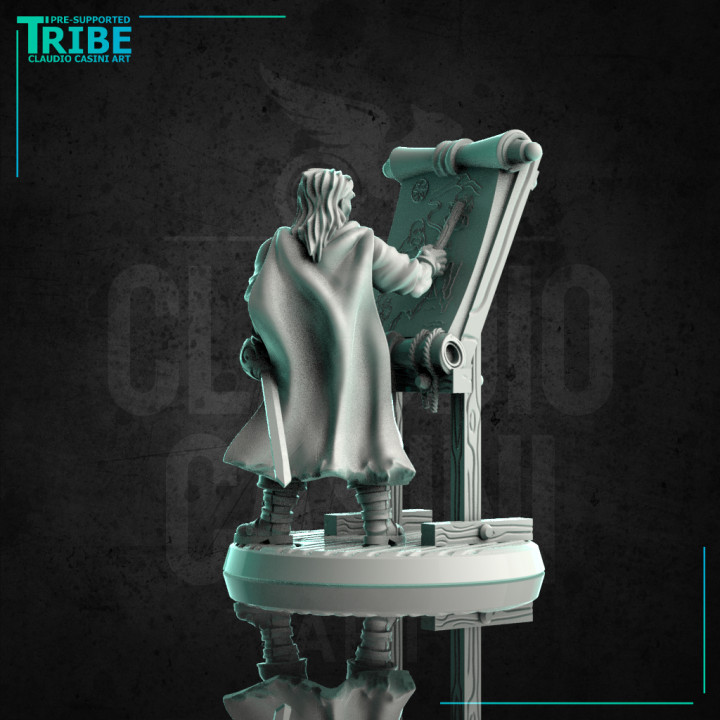 3D Printable (0199) Male human elf firbolg half-orc tiefling ...