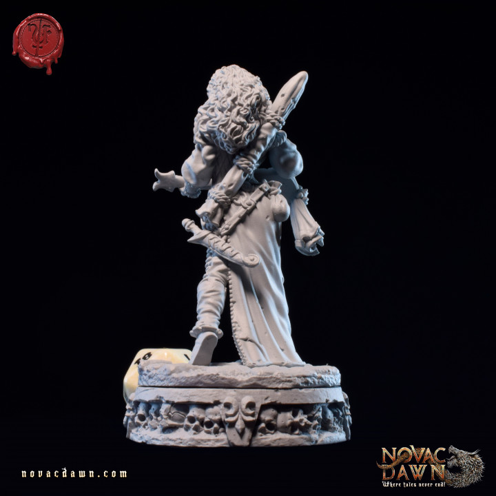 3D Printable Catriona - The Merrymaker - 75mm by Novac Dawn