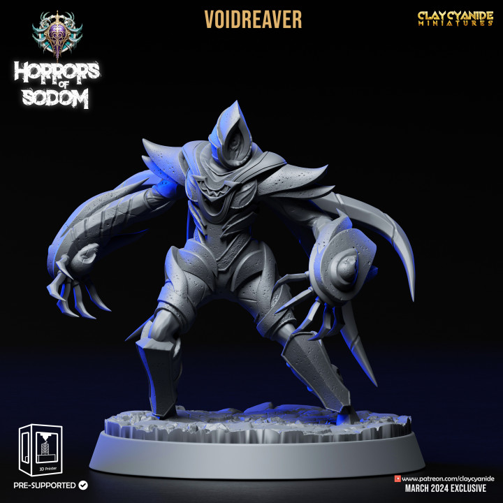 3D Printable Voidreaver by Clay Cyanide Miniatures