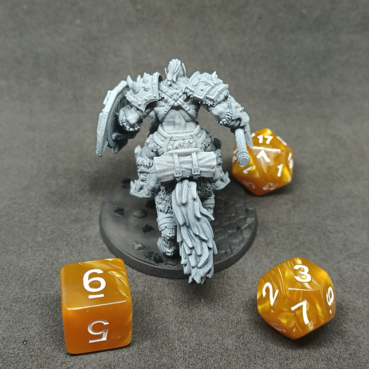 3D Printable WP - Welcome to the Barrens - Dire Wolf Rider A by Imagine ...