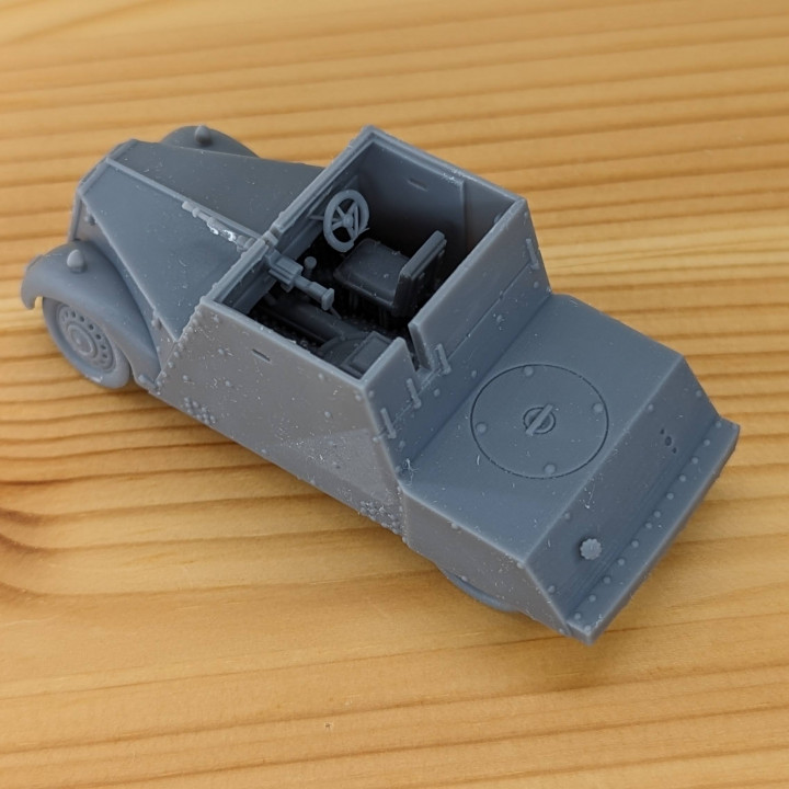 3D Printable Standard Beaverette Mk.II (UK, WW2) by Wargame3d