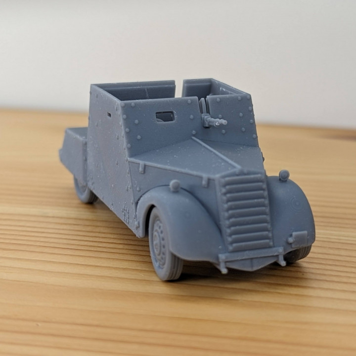 3D Printable Standard Beaverette Mk.II (UK, WW2) by Wargame3d