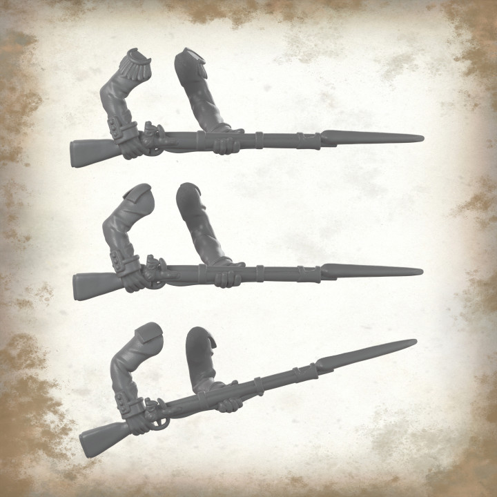 3D Printable Turnip28: Fix Bayonets by Turnip28