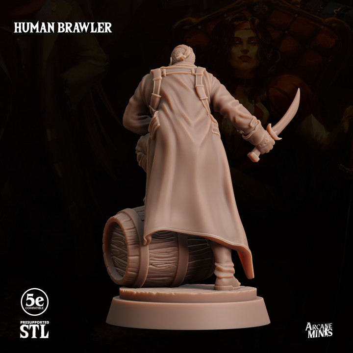 3D Printable Human Brawler by Sordane Publishing