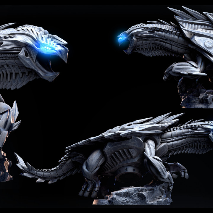 3D Printable Metal Snapper (Pose 2 of 2) by Mini Monster Mayhem