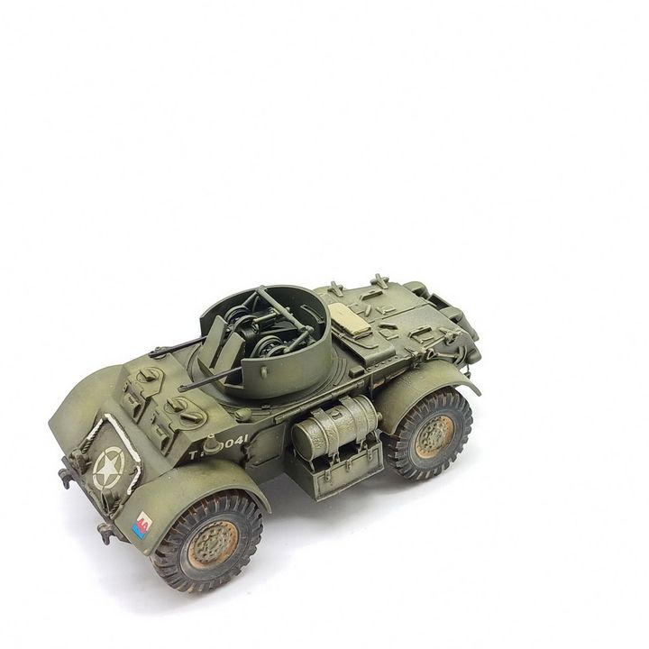 3D Printable T17E2 Staghound AA (US+UK, WW2) by Wargame3d