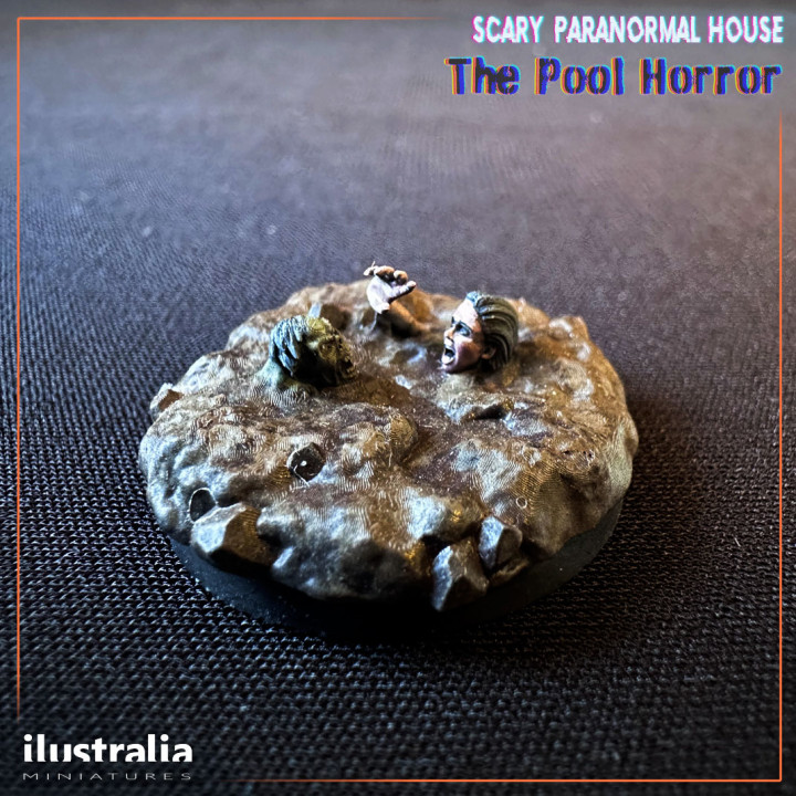 3D Printable The Pool Horror by ilustralia miniatures