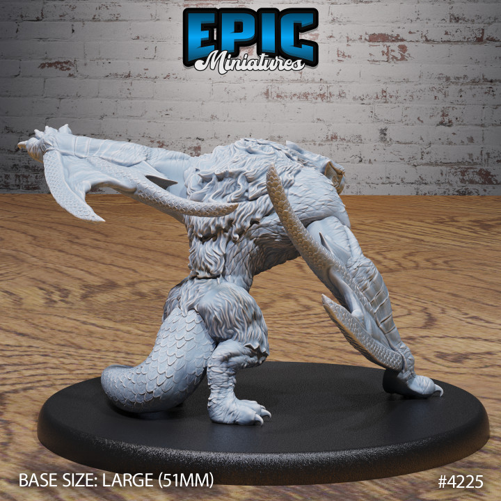 3D Printable Emperor Wyvern Set / Bulky Mountain Dragon / Winged ...