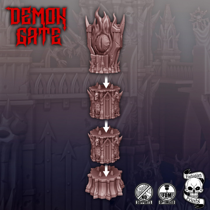 3D Printable Sample For Tribes May 2024! by Forbidden Prints