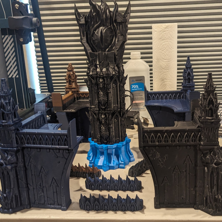 3D Print of Demon Gate - The Eye of Thirzha by rgeldr