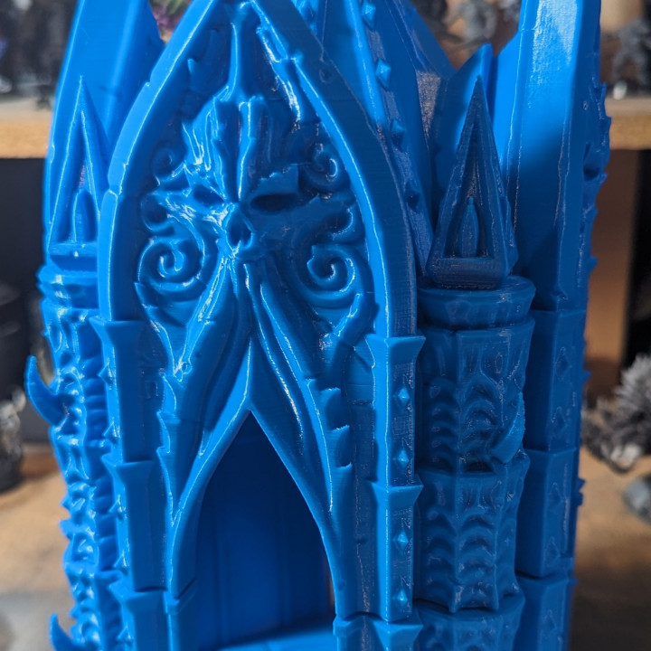 3D Print of Demon Gate - Temple of Tendrul by rgeldr