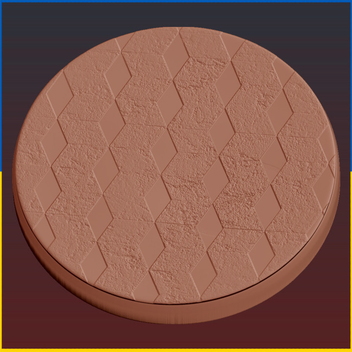 500 STL Bases for DnD and Wargames Campaign - MyMiniFactory