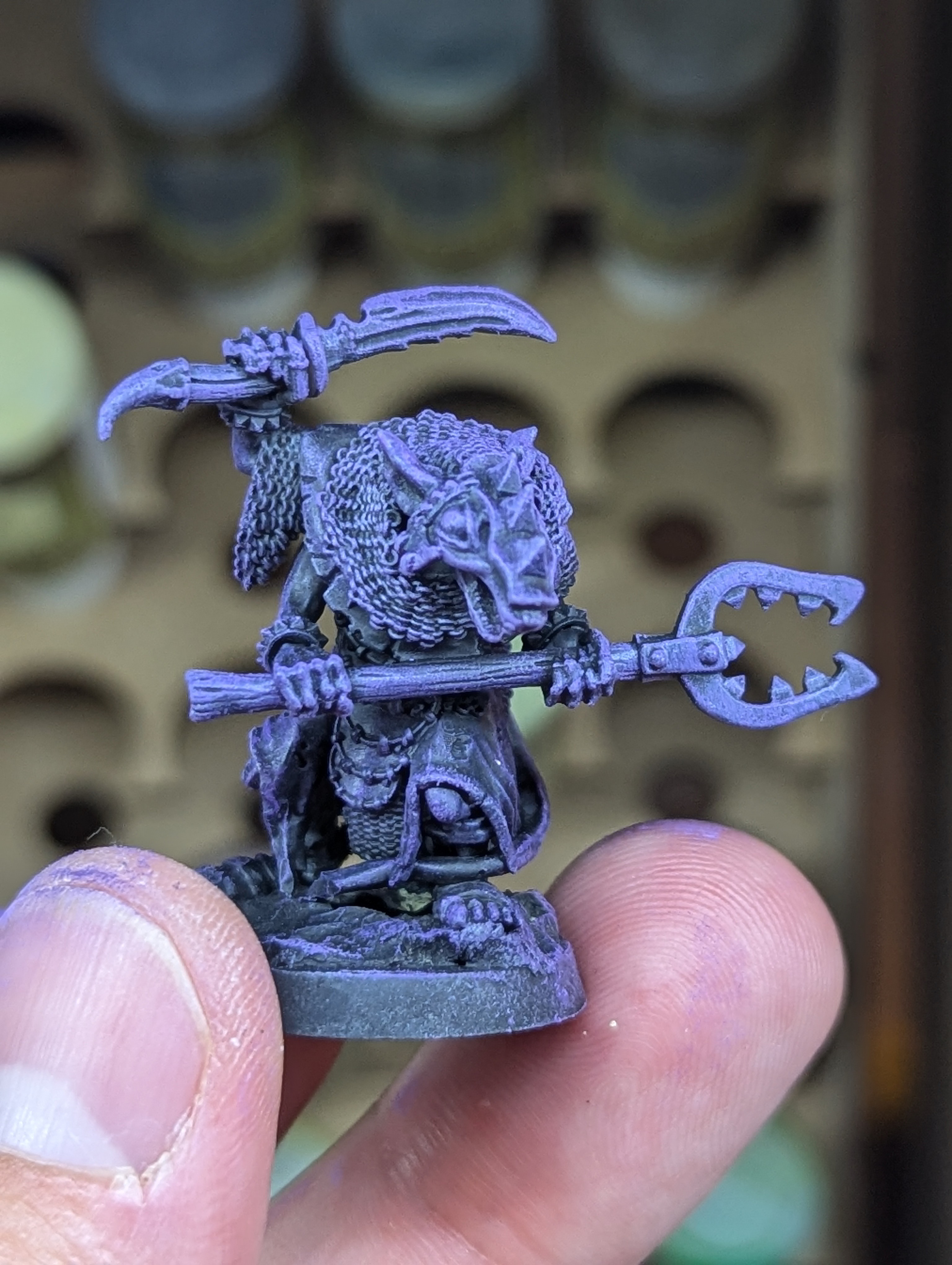 3D Printable Ratman Champion by Knucklebones Miniatures