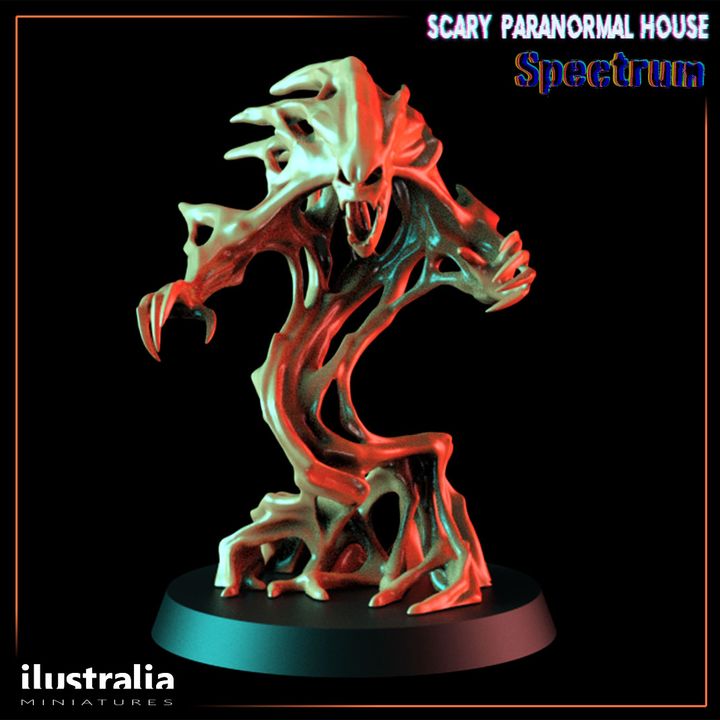 3D Printable Paranormal Characters by ilustralia miniatures