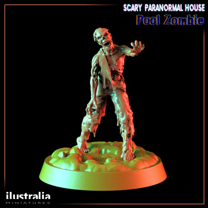 3D Printable Paranormal Characters by ilustralia miniatures