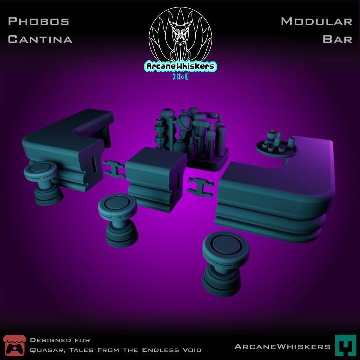 3D Printable Phobos Cantina Pack by Arcane Whiskers