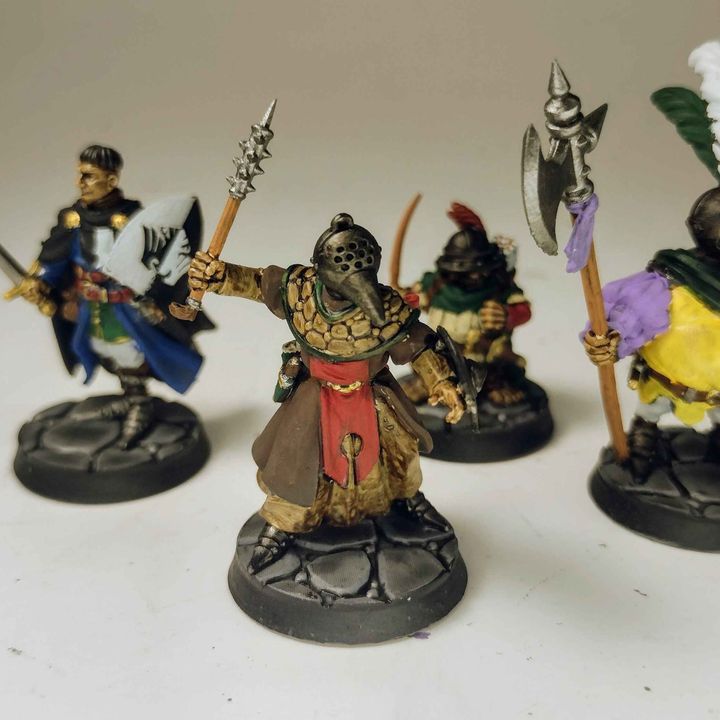 3D Print of Beak knight [PRE-SUPPORTED] by Doodstormer