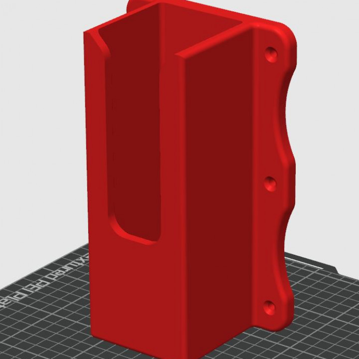 3D Printable Milwaukee Drill Mount by Brett Underwood