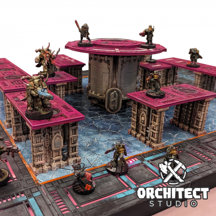 3D Printable Decimation Zone - Project Beta by Orchitect Studio