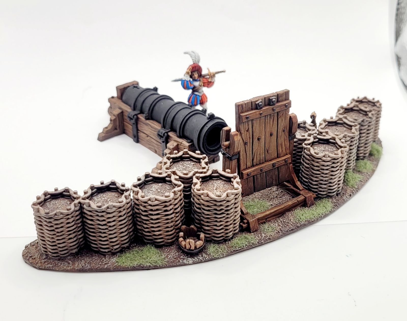 3D Printable Siege shields and a gabion (Medieval Artillery) by Tiny ...